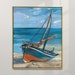 Hand Painted Original Boat Portrait in Acrylic on Canvas - Etsy