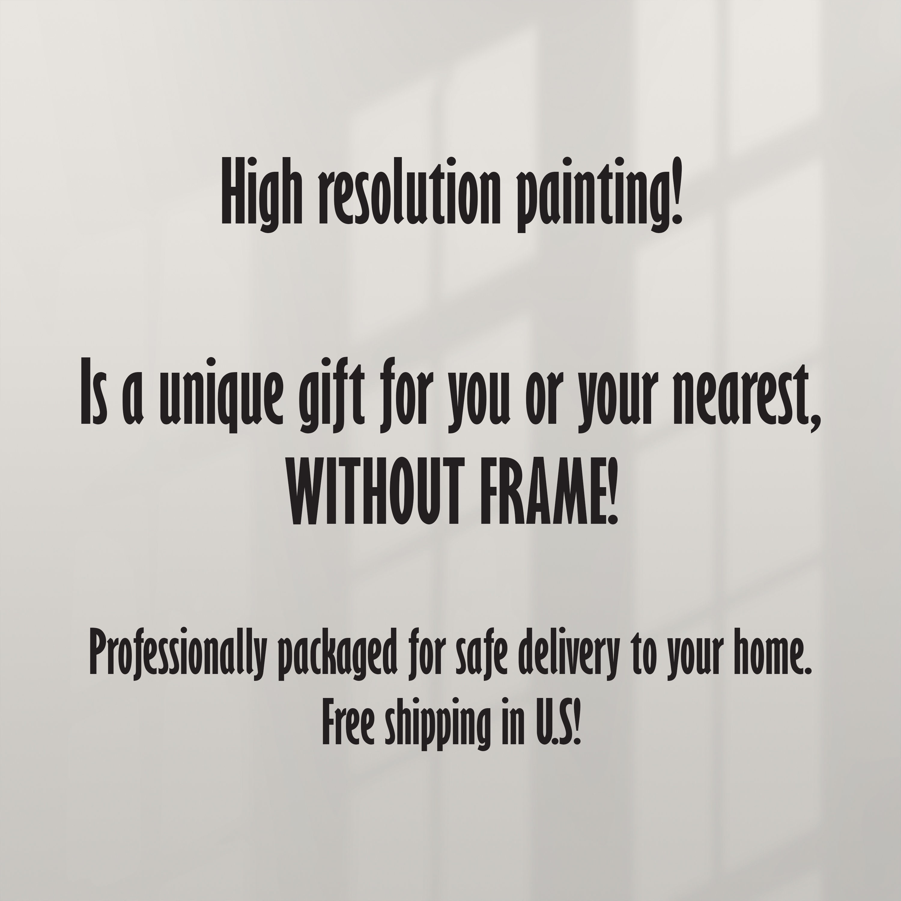 Hand Painted Original Town in Acrylic on Canvas, Town Painting ...