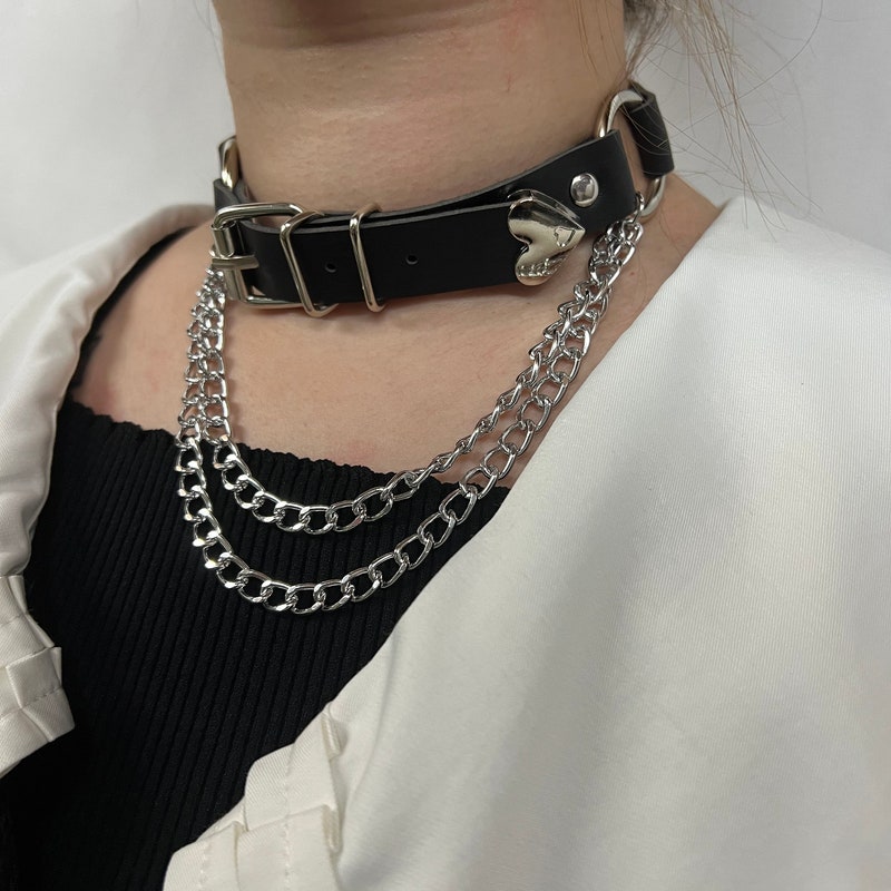 Punk Necklace - Etsy