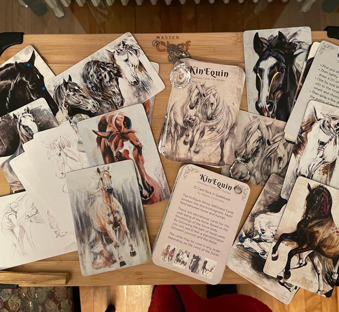 Kinequin Wellness Cards for Horses - Kinesiology, Horse Lovers Gift ...