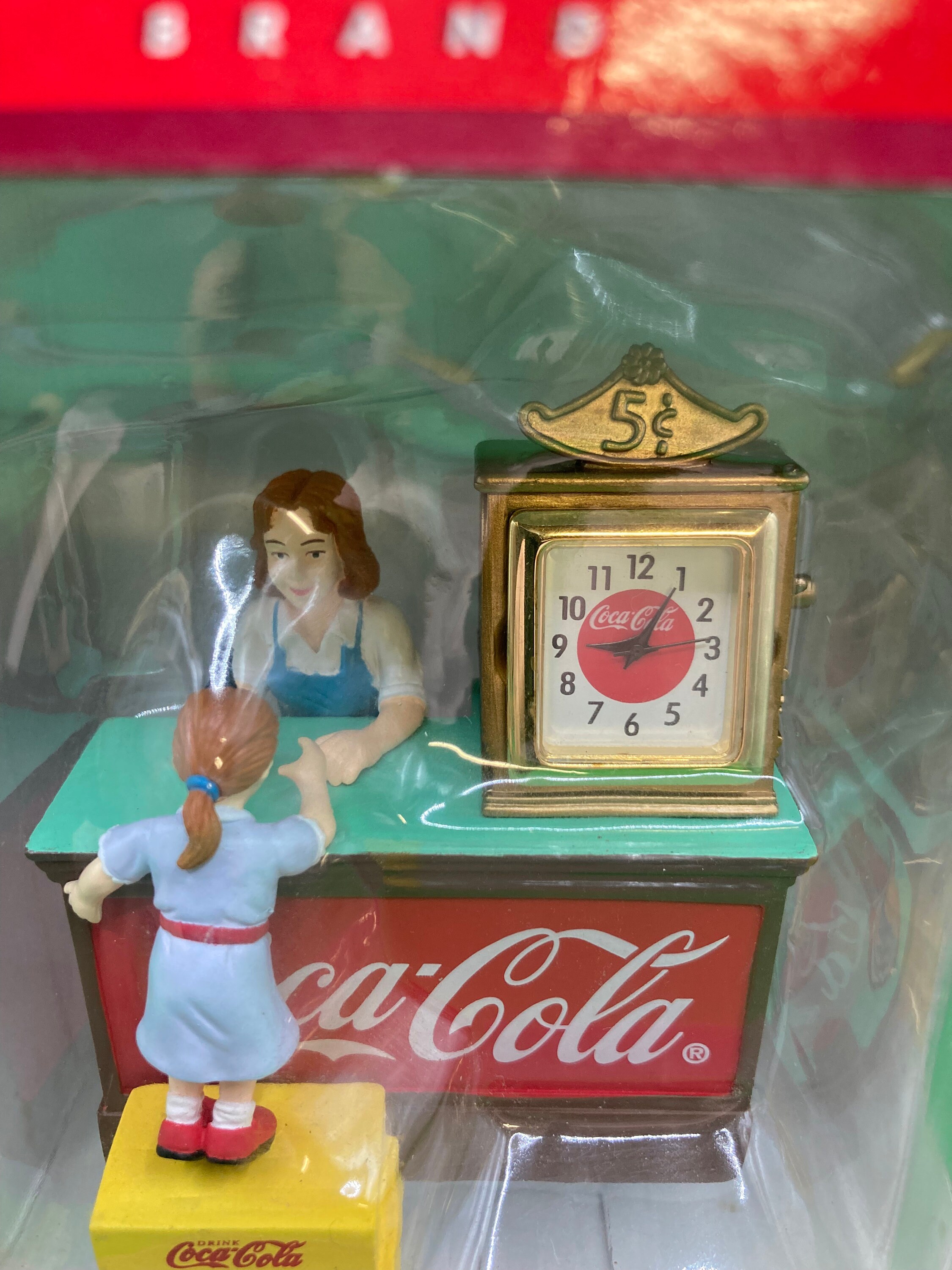 Coca-cola mini Clock - Etsy
