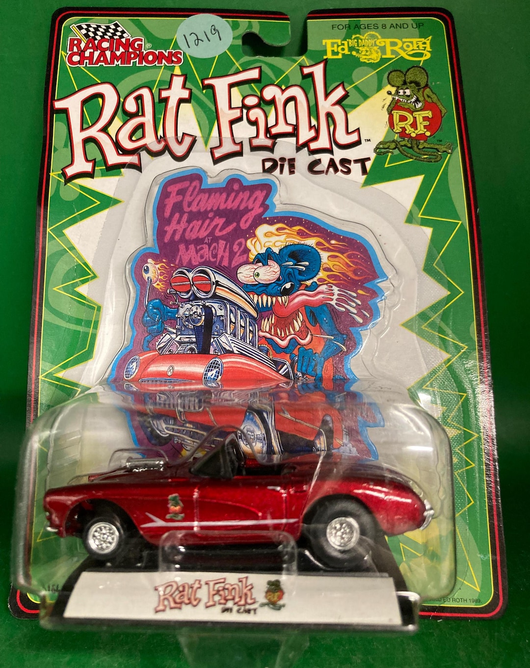 Racing Champions "rat Fink" Ed Big Daddy Roth Corvette Diecast - Etsy