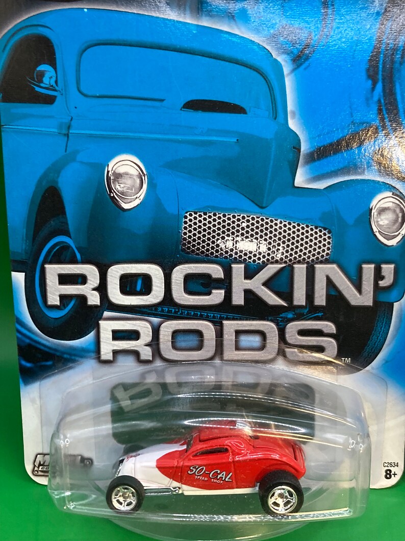 Hot Wheels "rockin Rods" Hot Rod Habit & So-cal Coupe - Etsy
