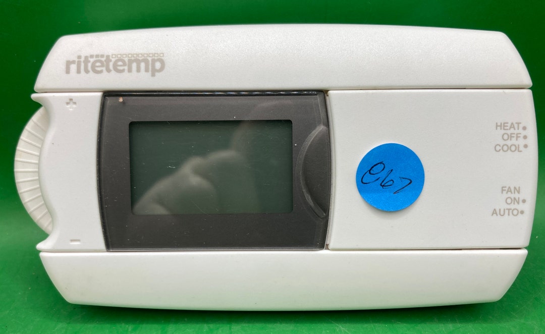 Rite Temp # 6025 Programable Thermostat W/ Installation & Operation ...