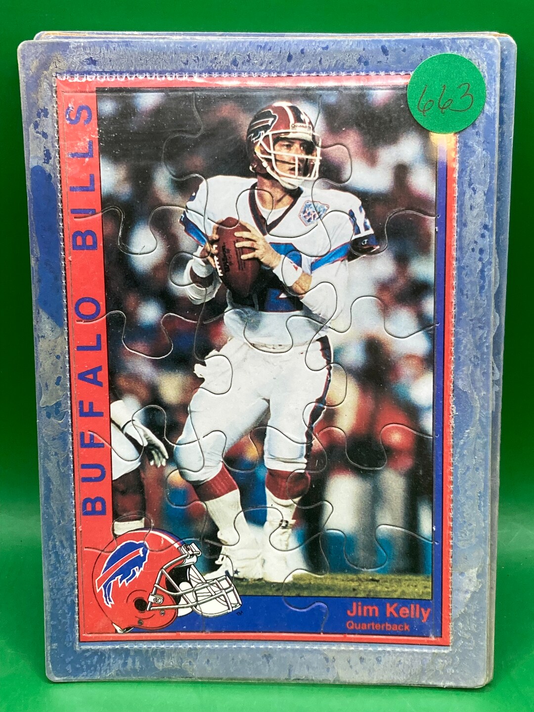 Buffalo Bills Picture Puzzles "jim, Thurman & Bruce - Etsy