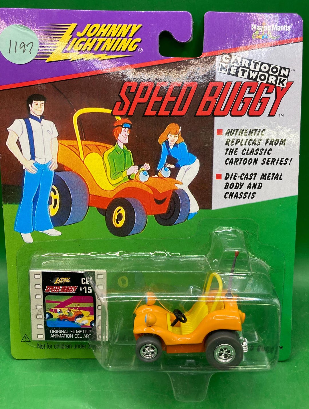 Johnny Lightning Cartoon Network speed Buggy W/filmstrip Cel Art - Etsy