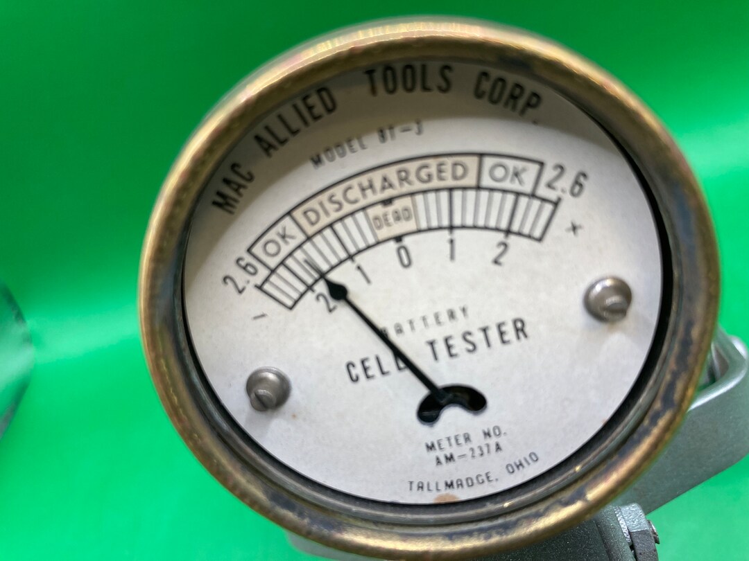 Vintage Automobile, Truck Battery Cell Tester - Etsy