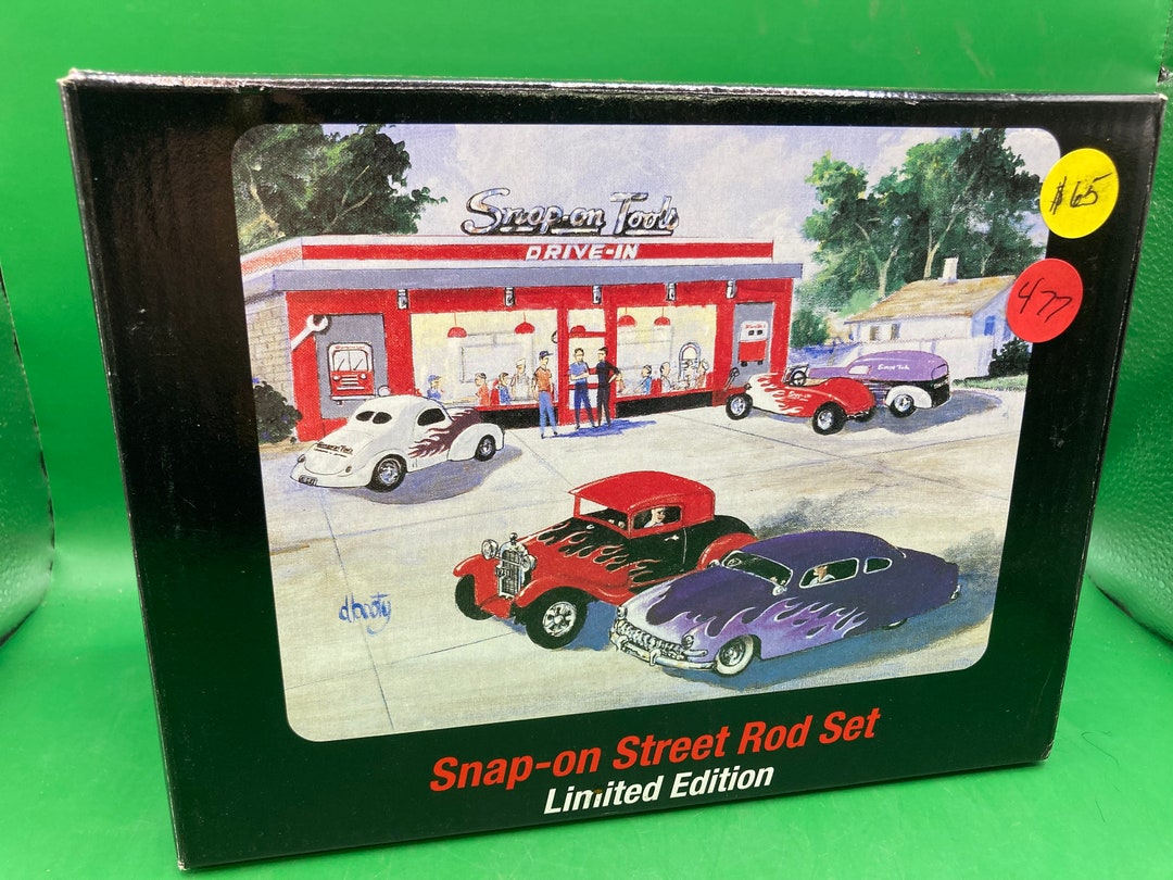 Snap-on Tools Diecast "street Rod Set" - Etsy