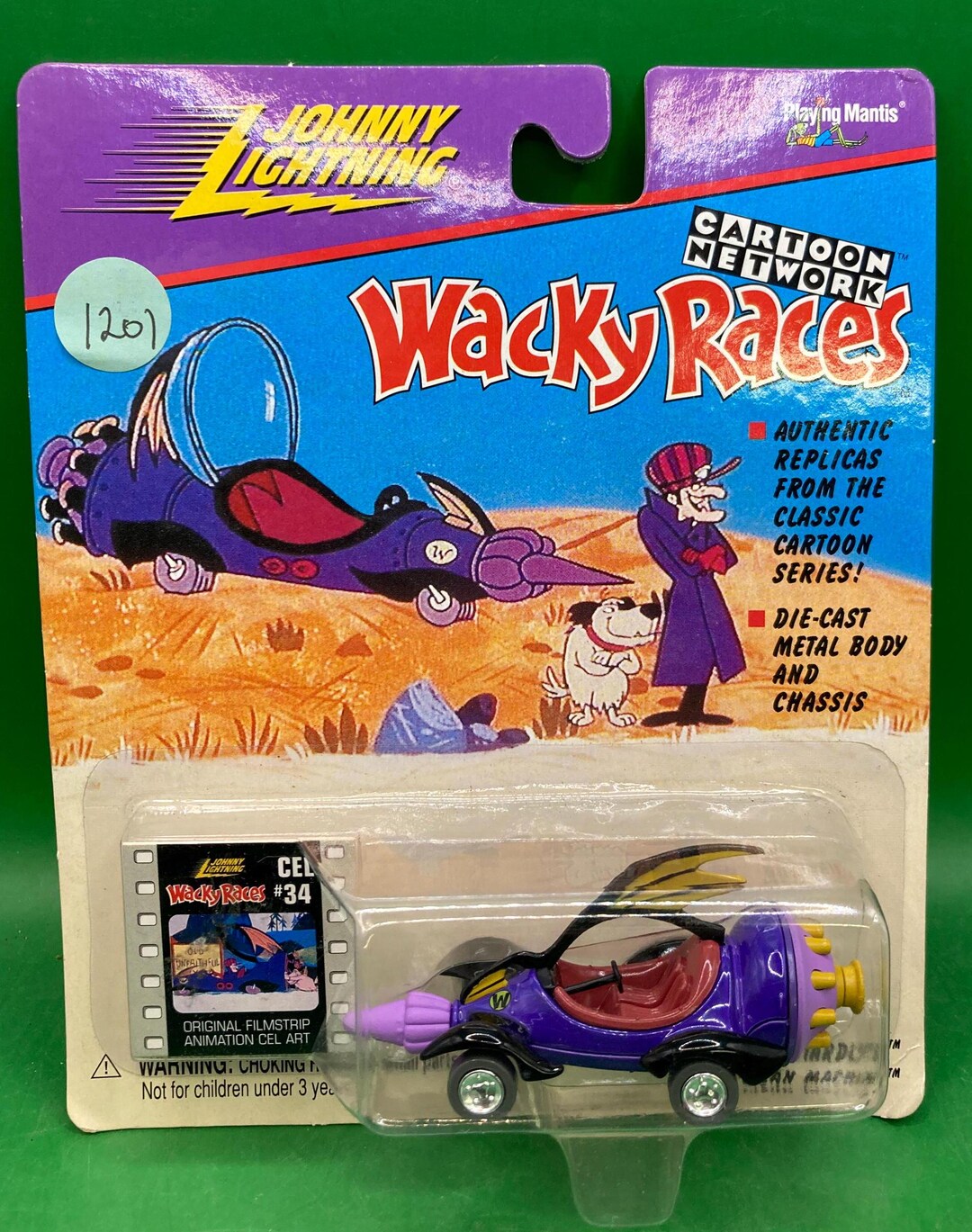 Johnny Lightning "cartoon Network" Dick Dastardly's Wacky Races "mean ...