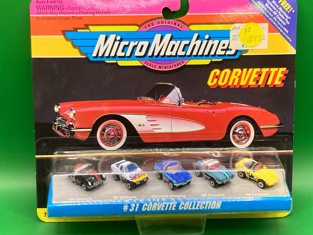 Micro Machines 31 Corvette Collection - Etsy