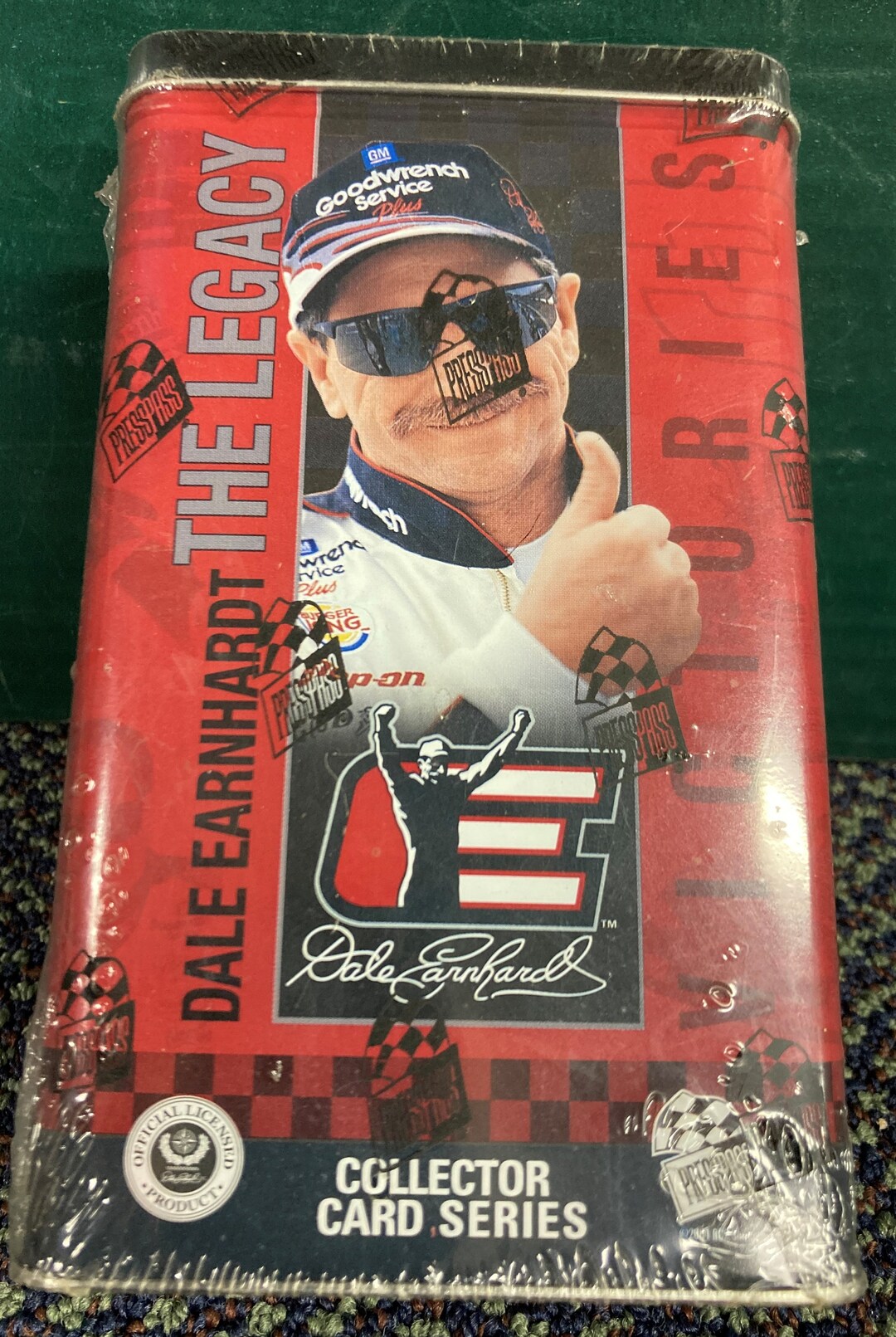 Dale Earnhardt "the Legacy" Collector Cardset in Sealed Tin - Etsy