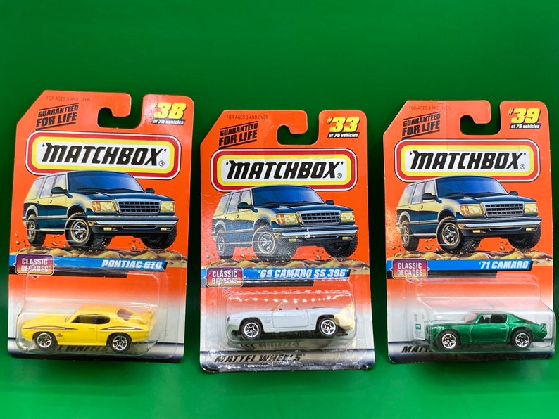 Matchbox Classic Decades Series 5 Complete Set of 10 Extras - Etsy