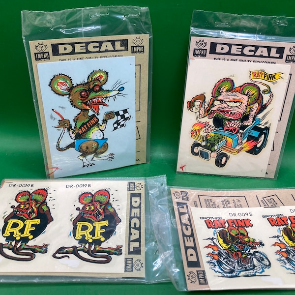 Rat Fink Sticker - Etsy