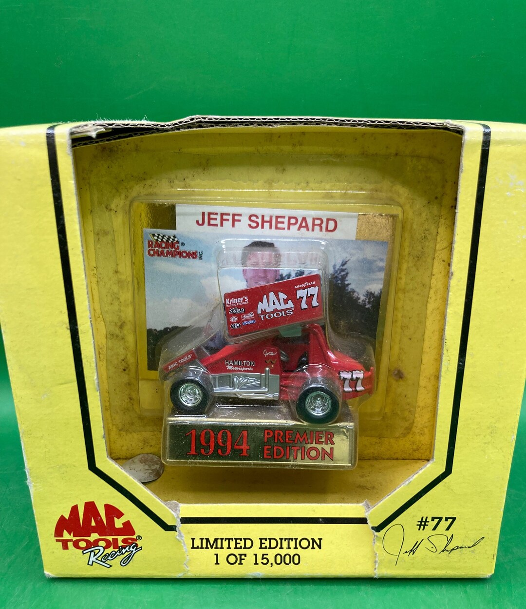 Racing Champions Mac Tools "world of Outlaws" Limited Edition Jeff ...