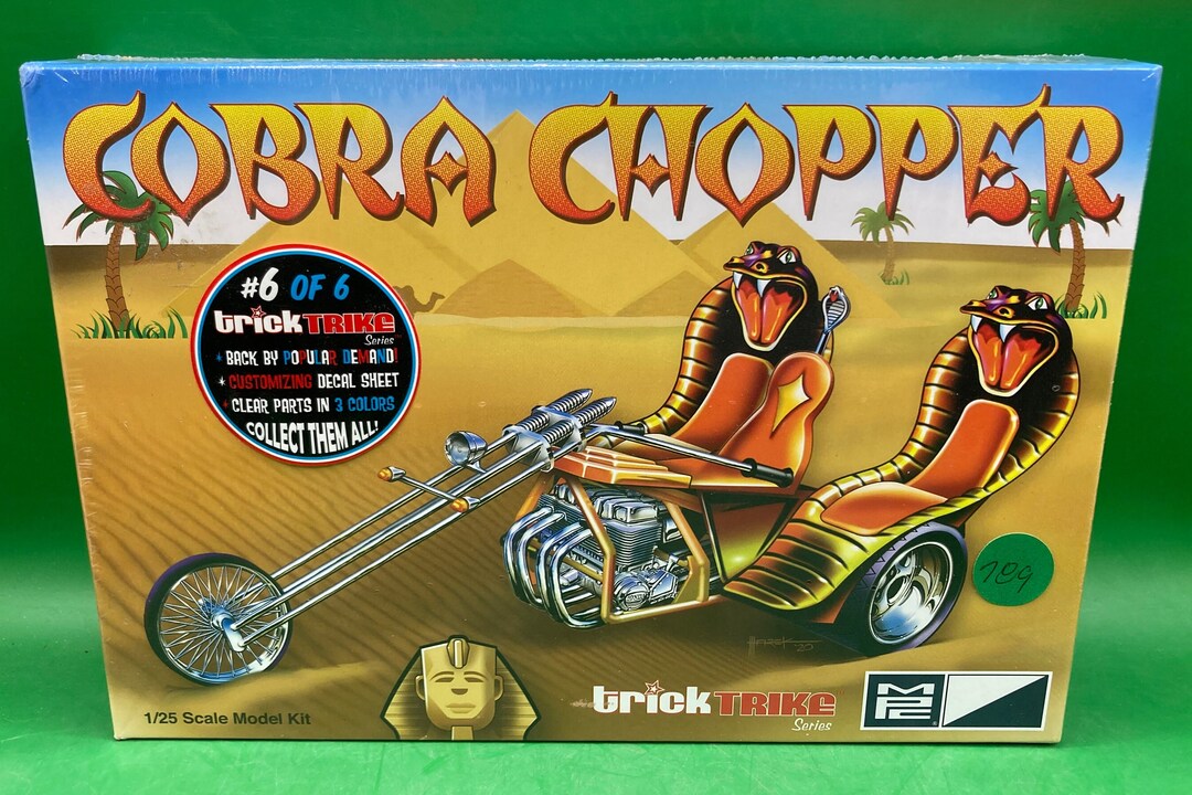 MPC Plastic Model Trick Trike Series "cobra Chopper" Sealed Package - Etsy