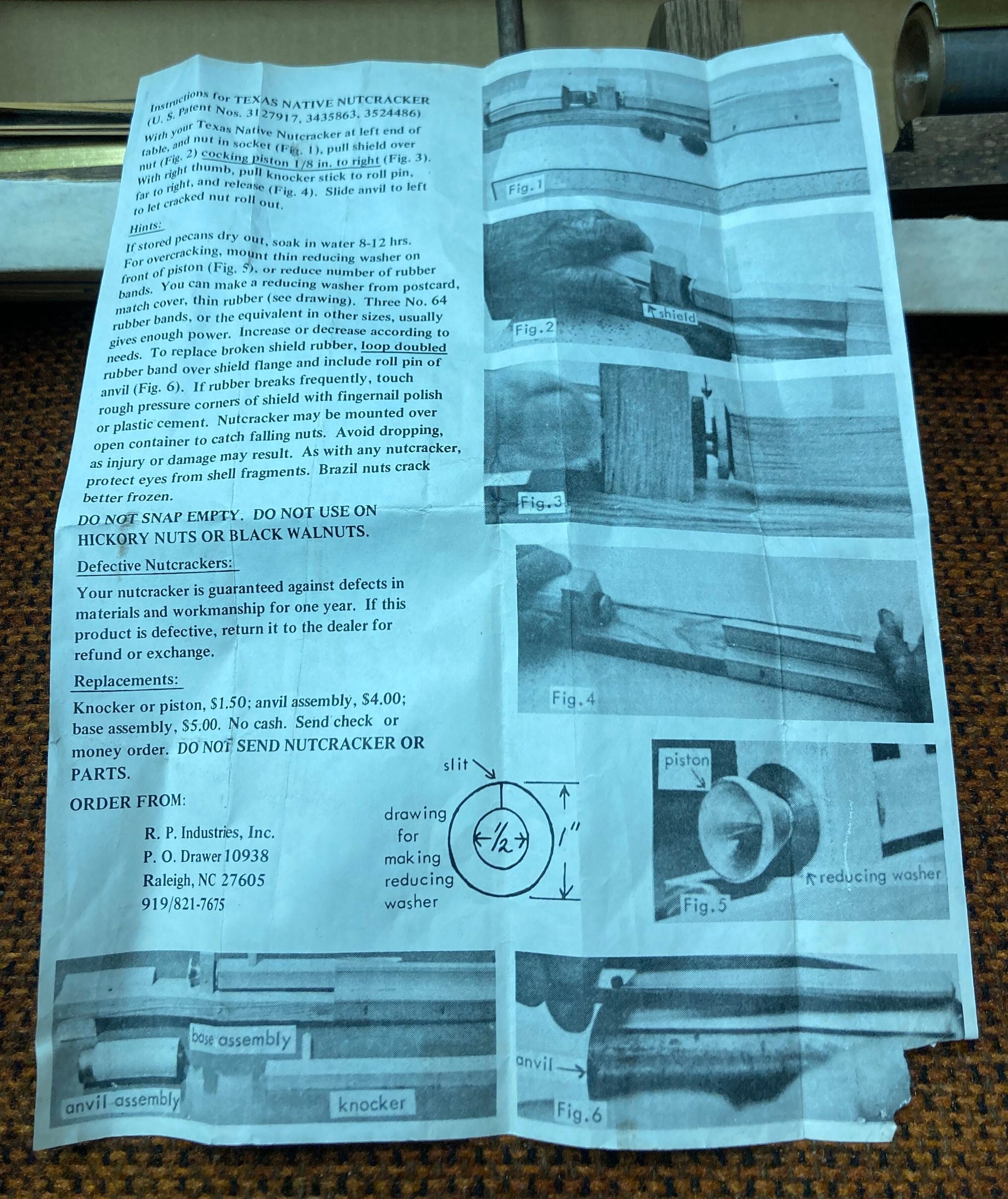 Texas Native Inertia nutcracker Produces Only whole Kernels - Etsy