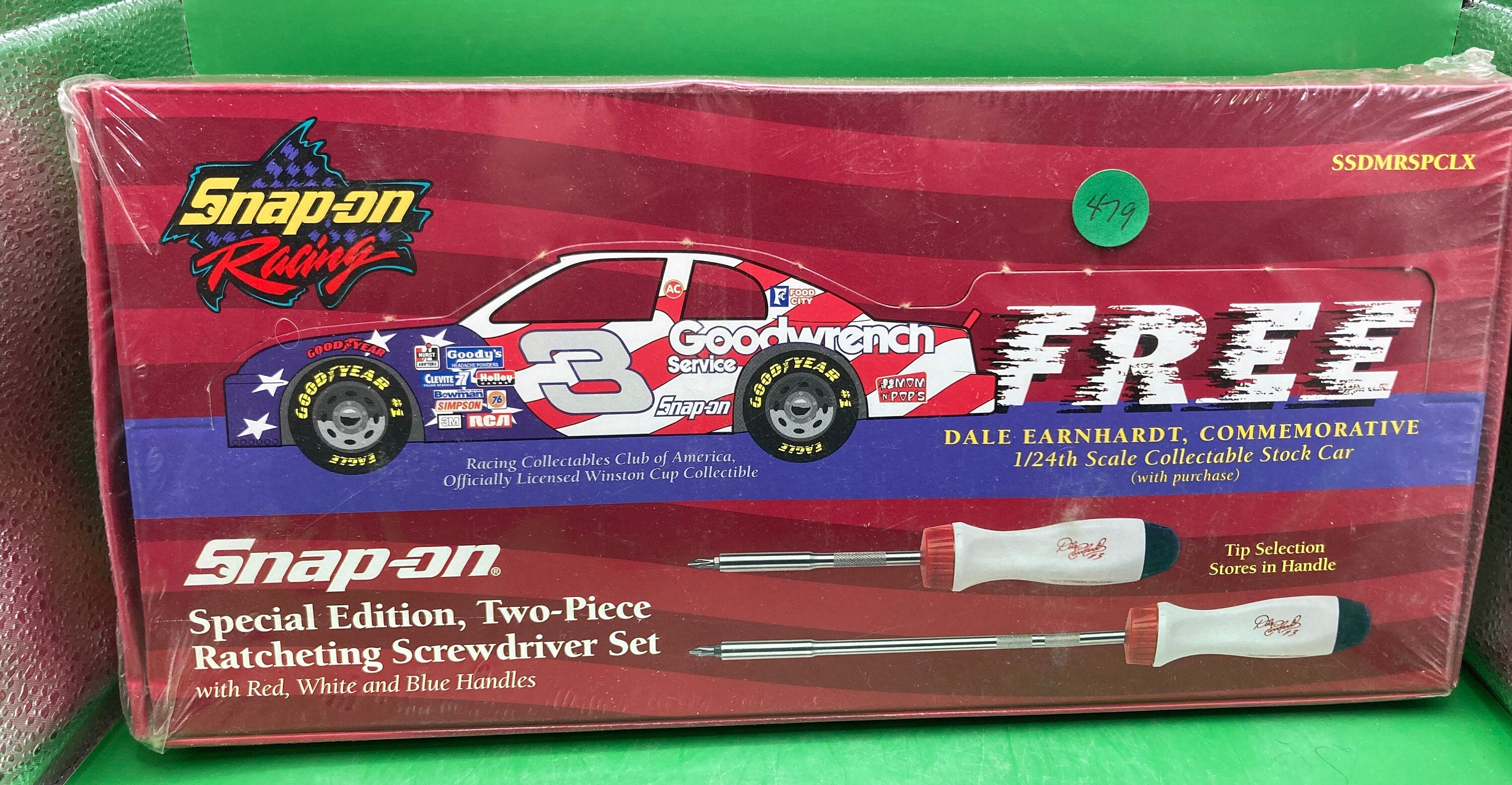 Snap-on Tools Racing Special Edition Two-piece Ratcheting Screwdriver ...