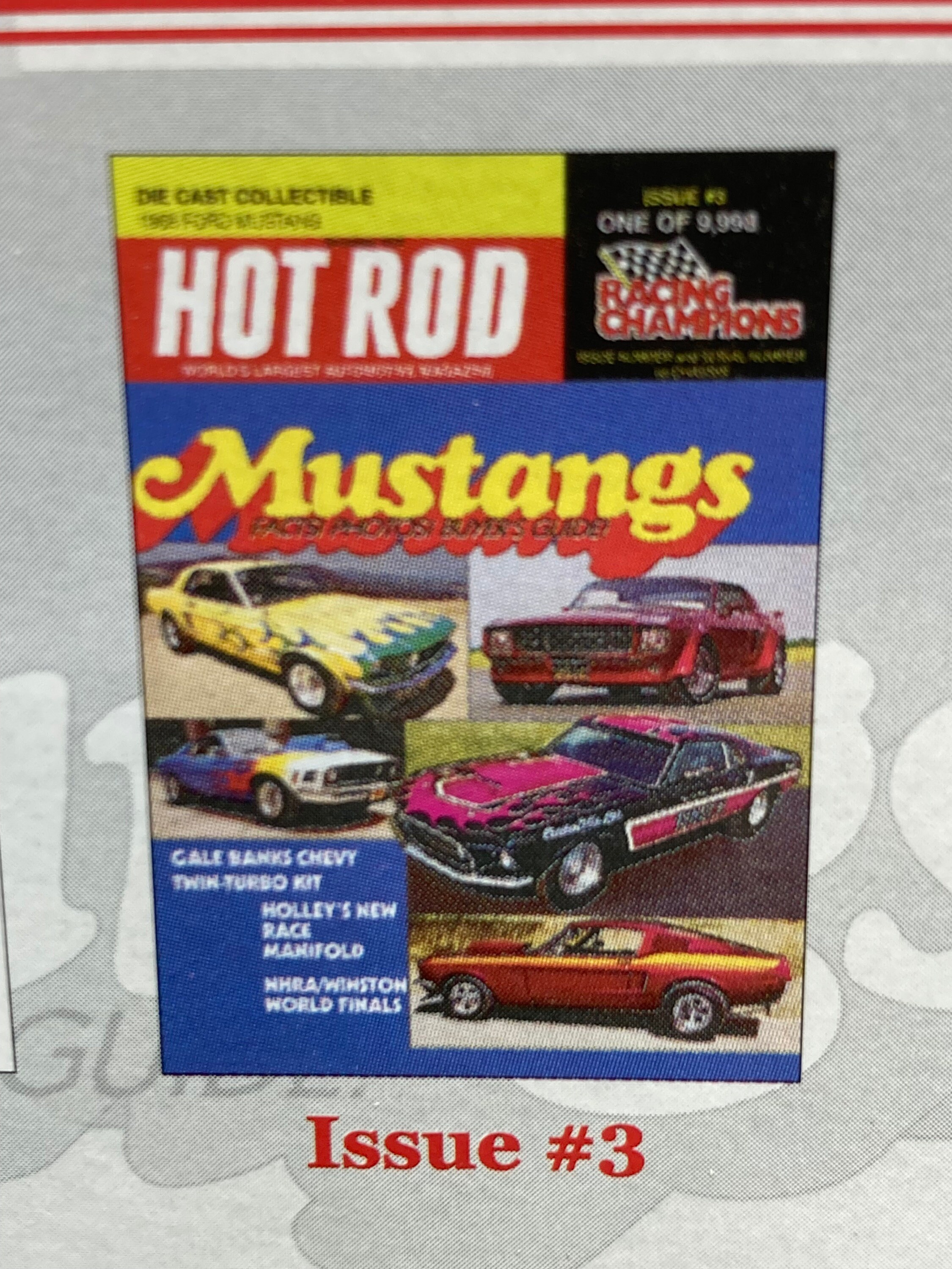 Racing Champions Issue 3 Hot Rod Magazine Mustangs - Etsy