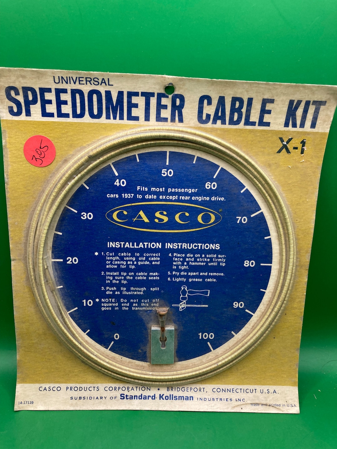 Vintage "casco" Products Universal Speedometer Cable Kit - Etsy