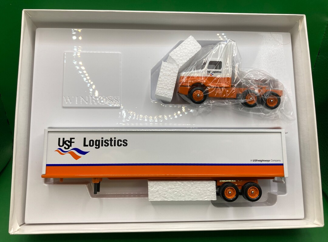Winross Collectibles Driver's Edition usf Logistics 1/64th Scale ...