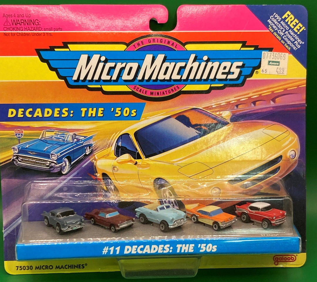 Micro Machines 11 Decades: the 50s - Etsy