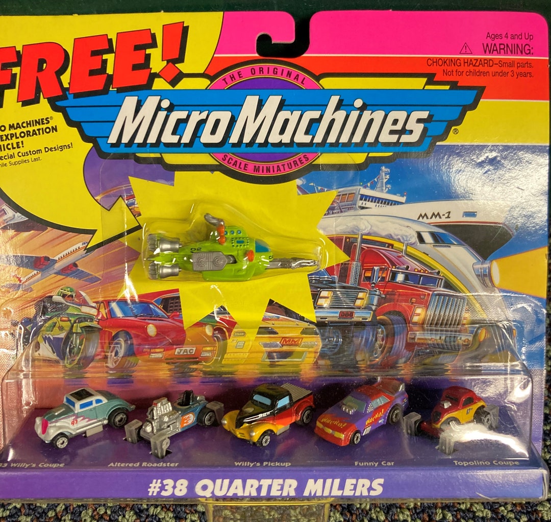 Micro Machines 39 Quater Milers W/sea Exploration Vehicle - Etsy