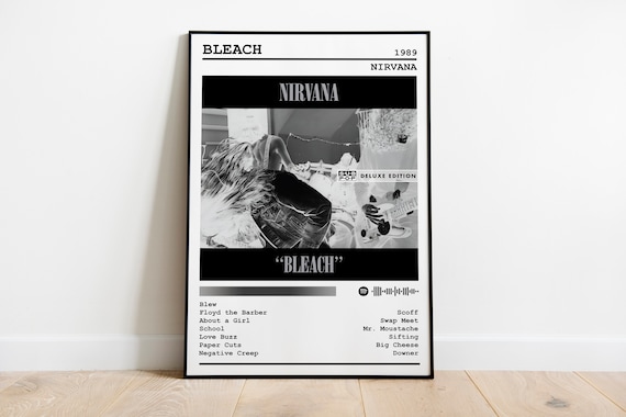 Nirvana Bleach Album Cover