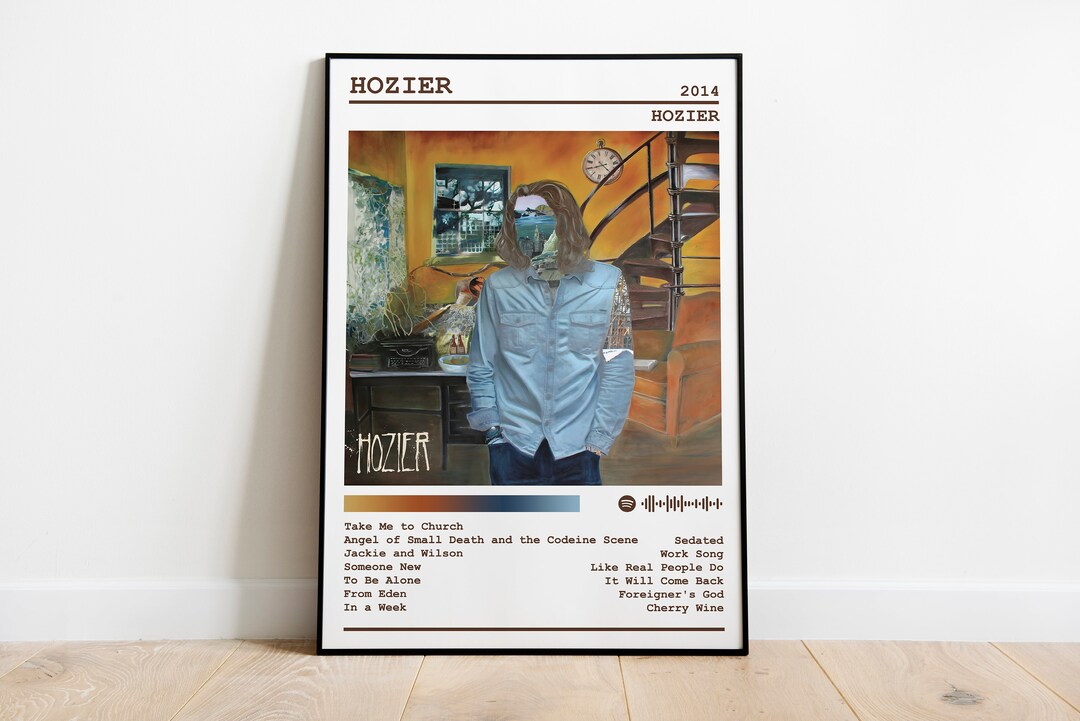 Poster Hozier Poster Hozier Affiche de musique Poster de la pochette de ...