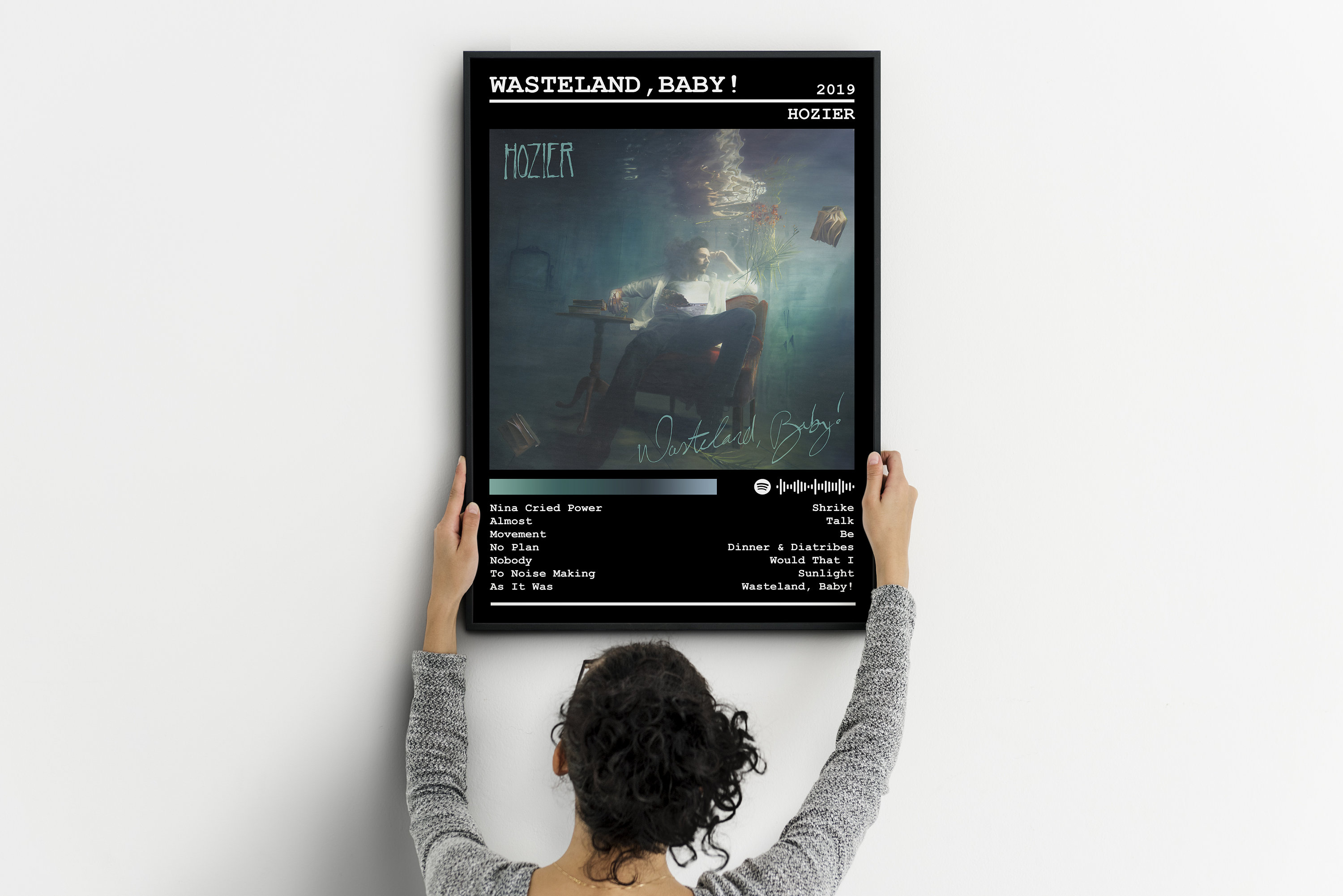Hozier Poster Print | Wasteland Baby ! Poster | Music Poster | Album ...