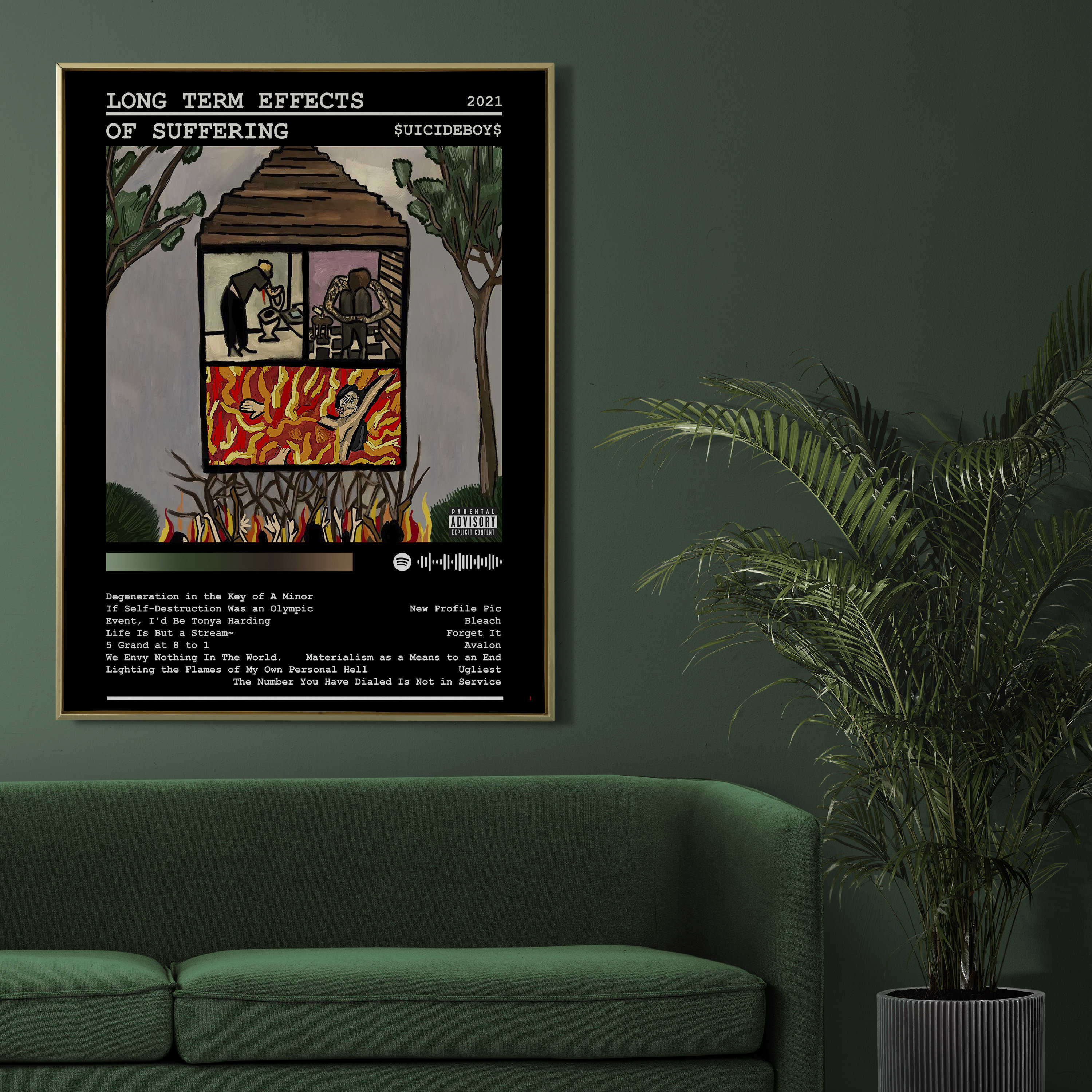 Suicide Boys Poster Print | Long Term Effects Of SUFFERING Poster ...