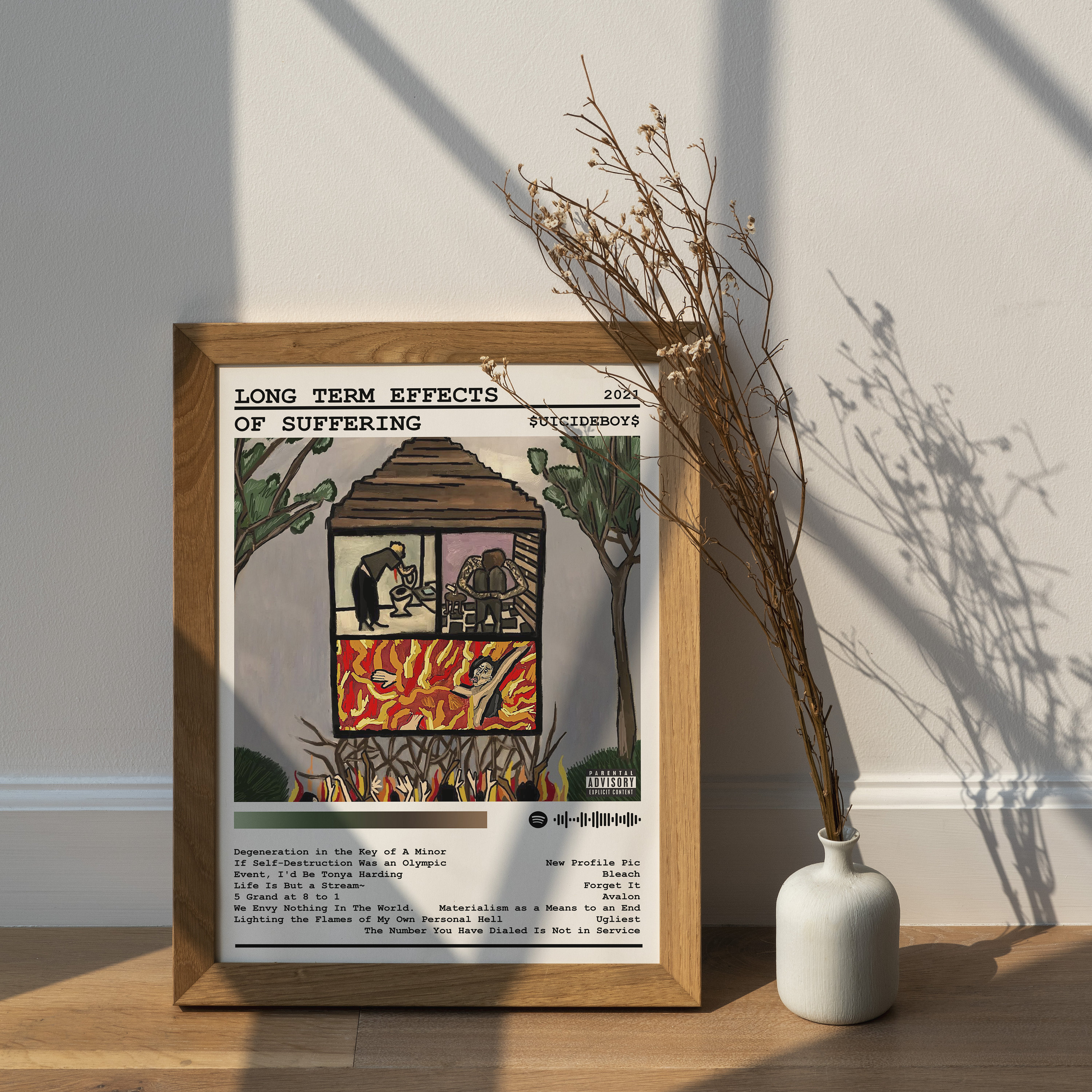 Suicide Boys Poster Print | Long Term Effects Of SUFFERING Poster ...