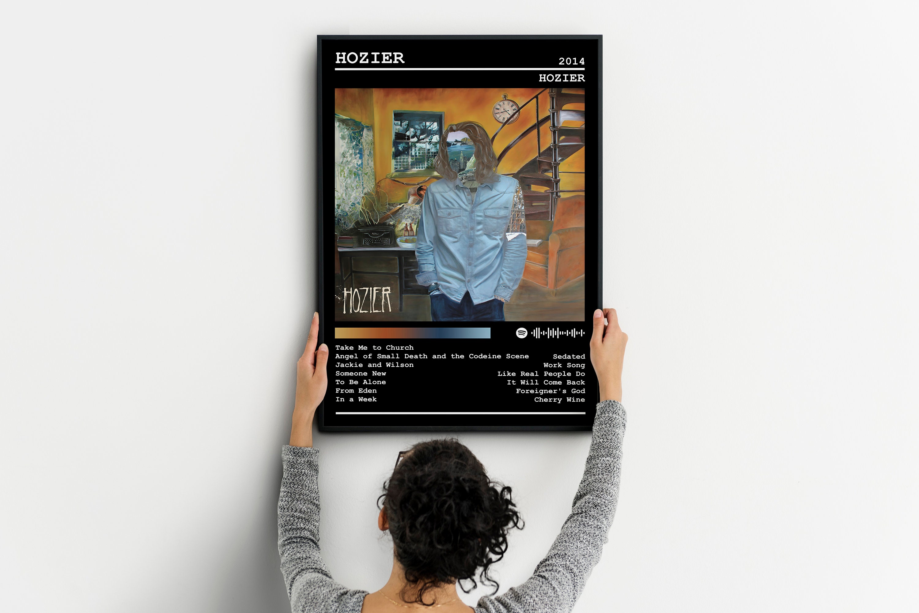 Hozier Poster Print | Hozier Poster | Music Poster | Album Cover Poster ...