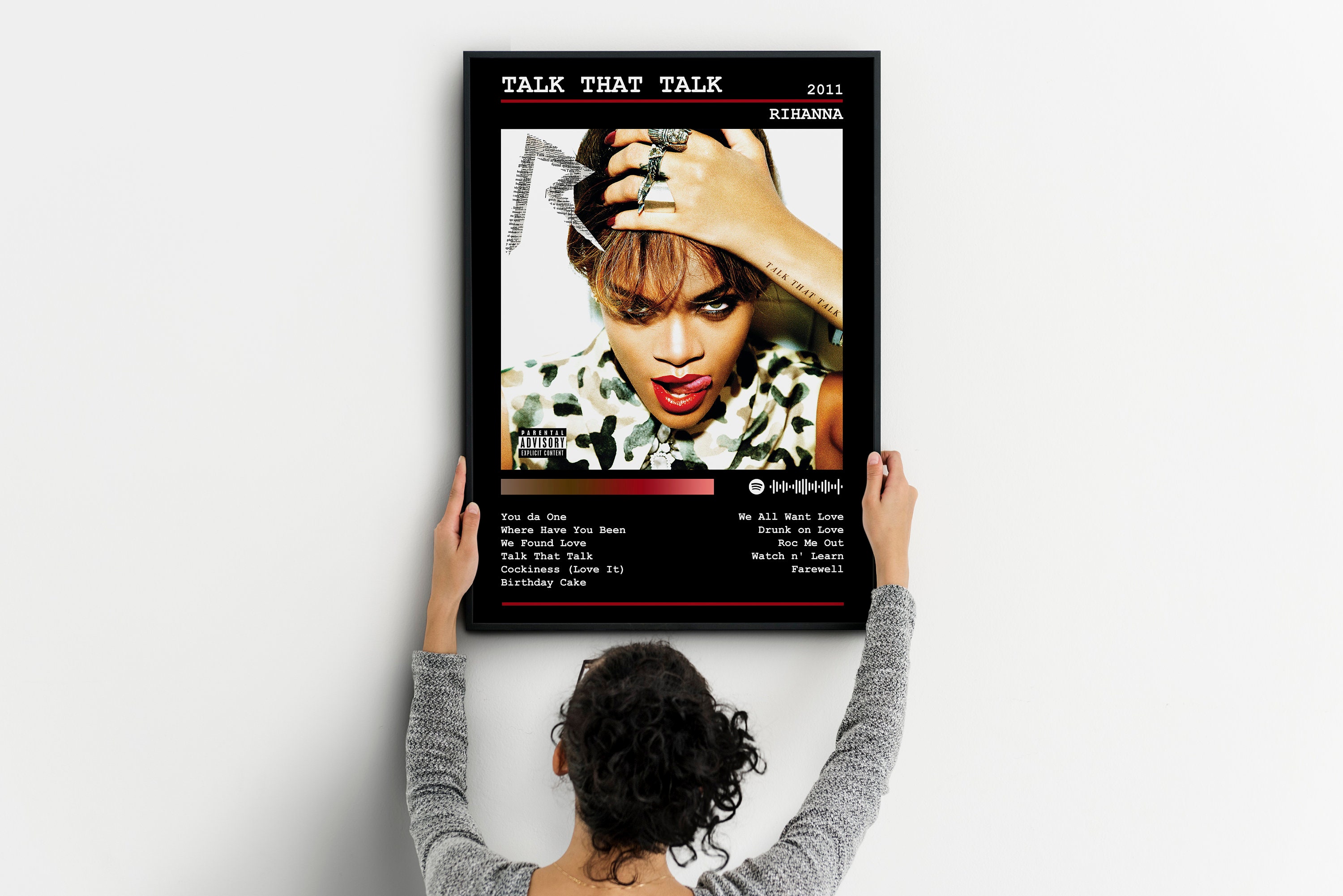 Rihanna Talk That Talk Album Cover Explicit