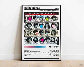 The Rolling Stones Some Girls 1980 Vinyl Excellent - Etsy