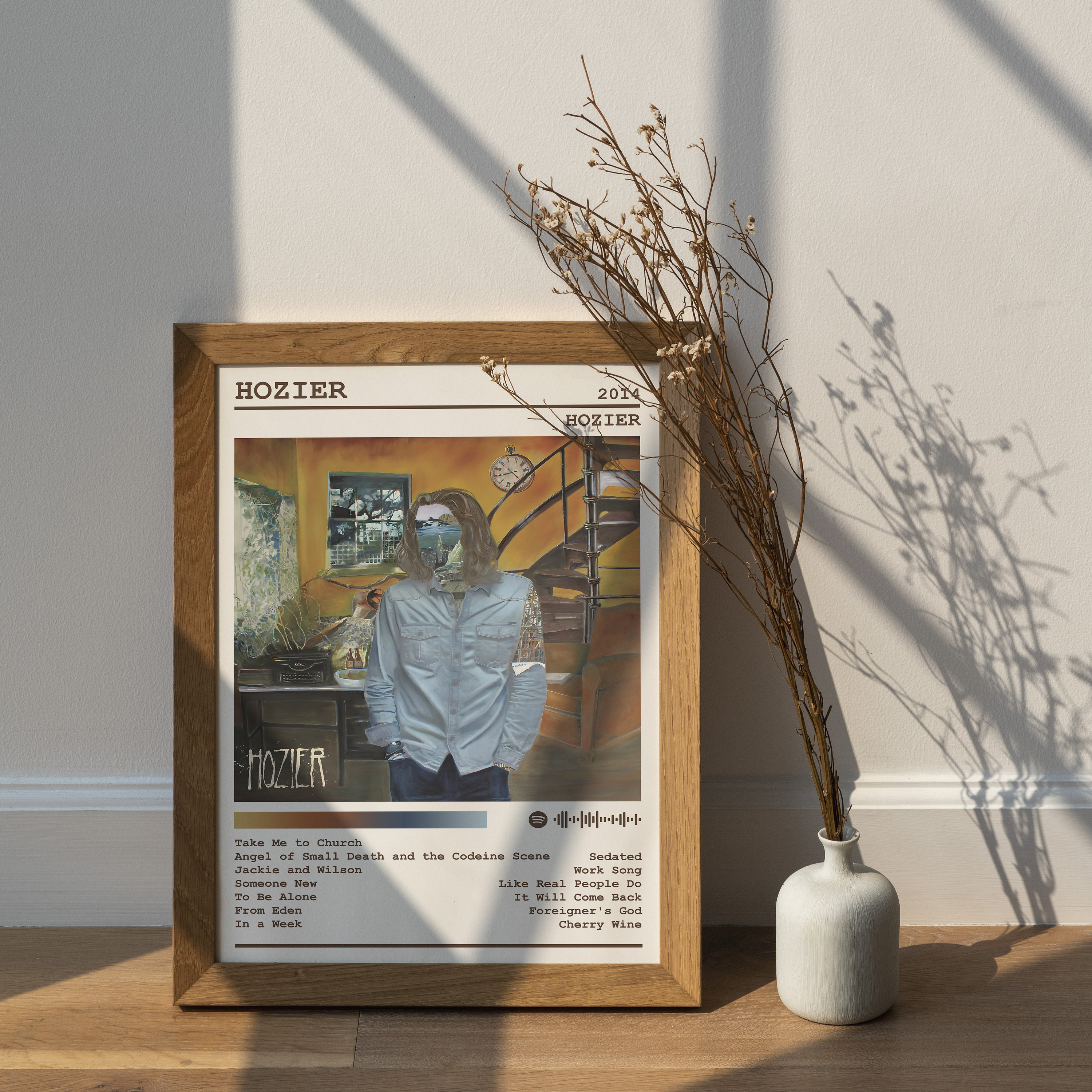 Hozier Poster Print | Hozier Poster | Music Poster | Album Cover Poster ...