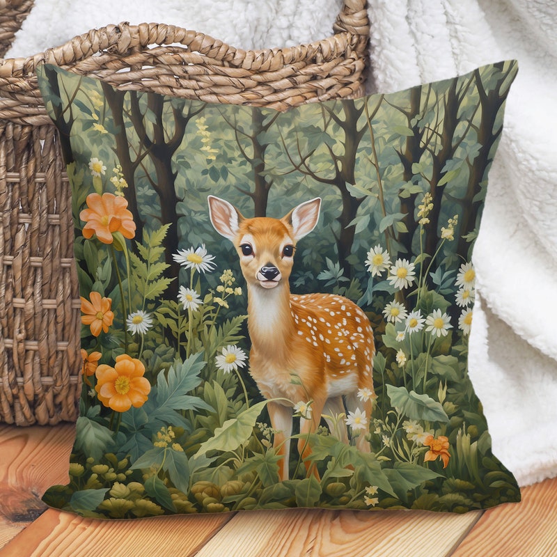 Fawn Pillow - Etsy