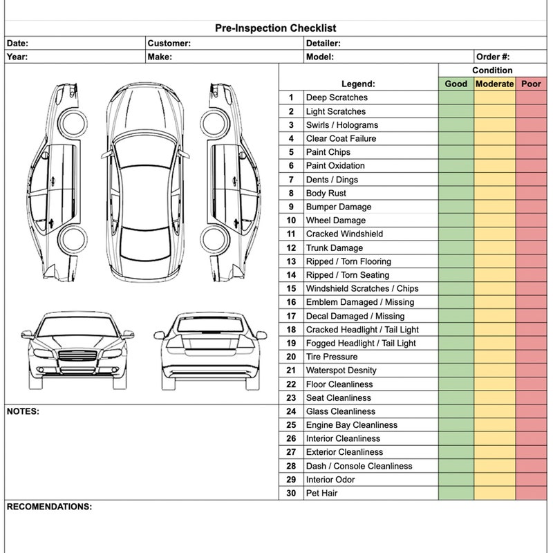 Car Detailing for Dealerships - Etsy