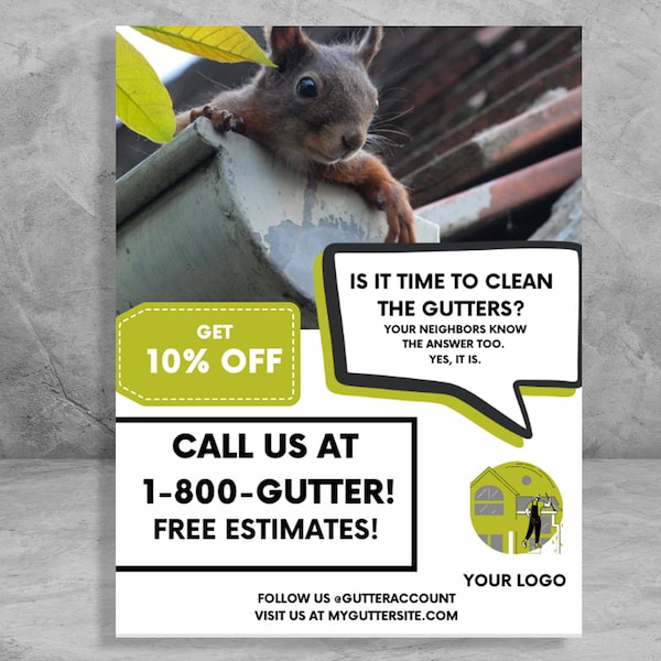 Cleaning Flyer - Etsy