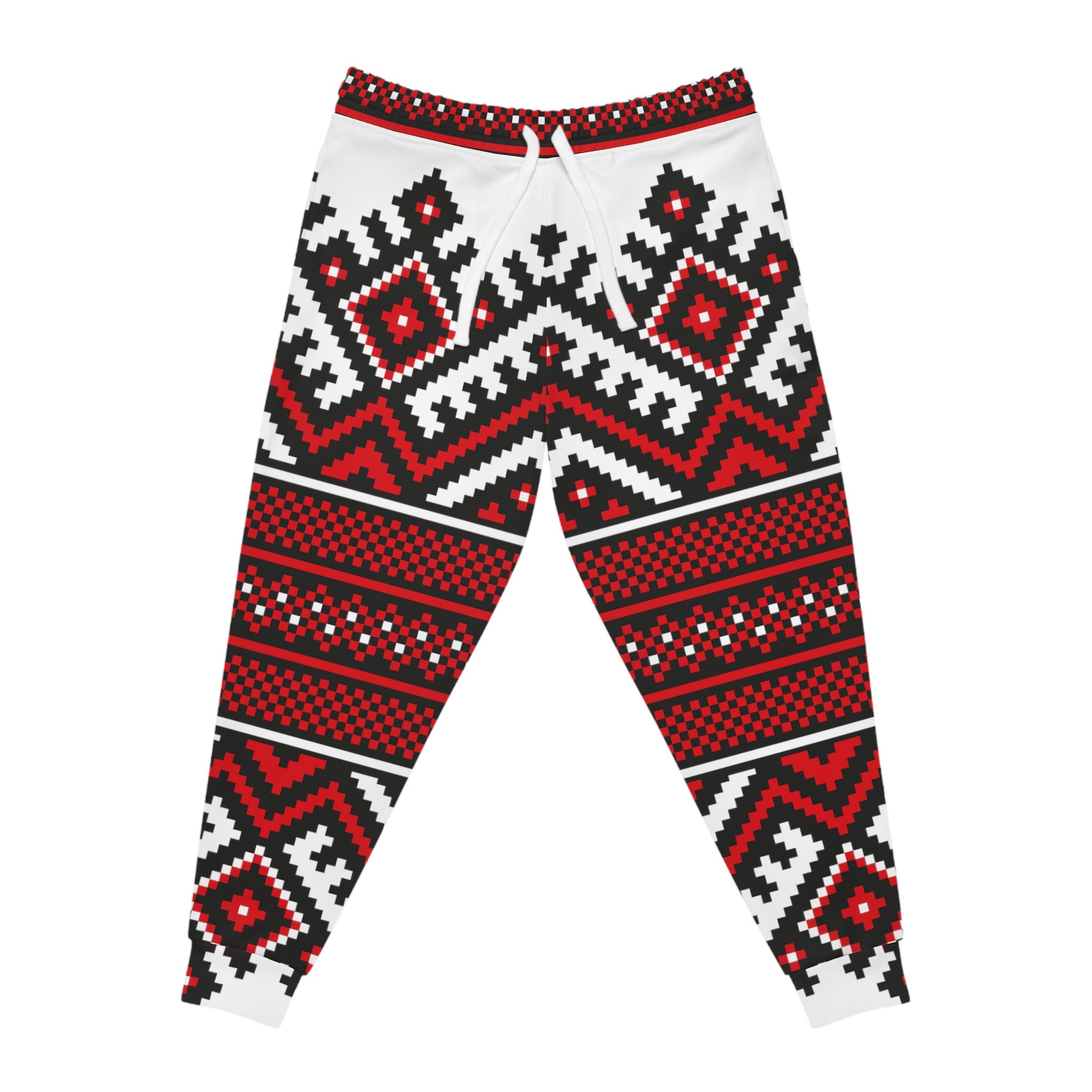 Aztec, Southwestern, Navajo, Native American, Western Athletic Joggers ...