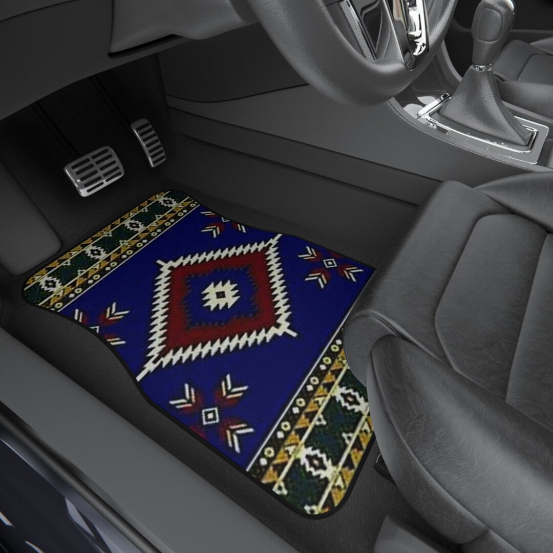 Southwestern, Navajo, Aztec, Western Vehicle Floor Mats (2) Auto Parts ...