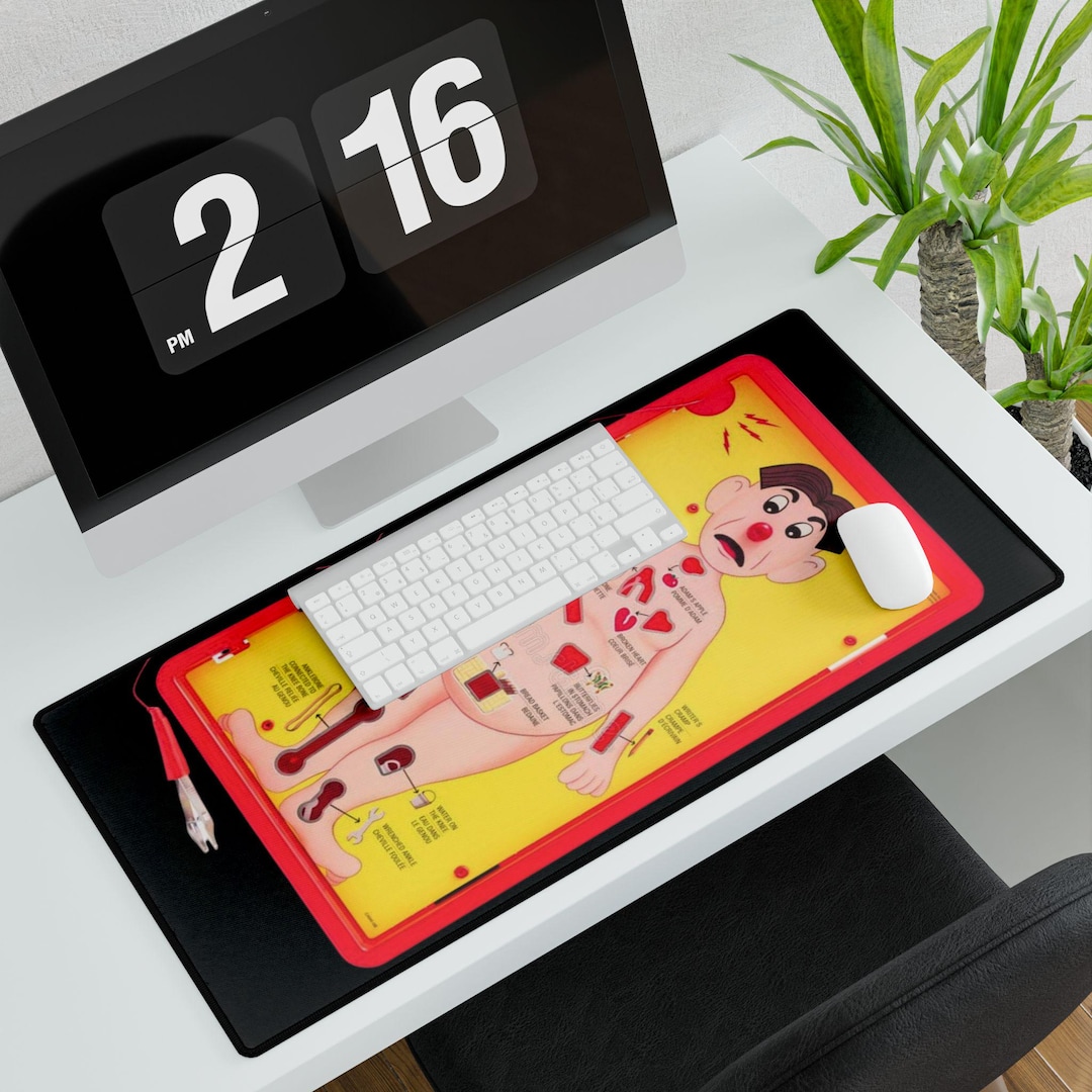 Operation Game Desk Mat School Office Supplies Decor Computer ...