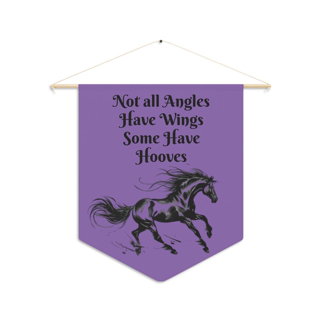 Horse Pennant, Equestrian Banner Wall Decor, Equestrian Flag ...