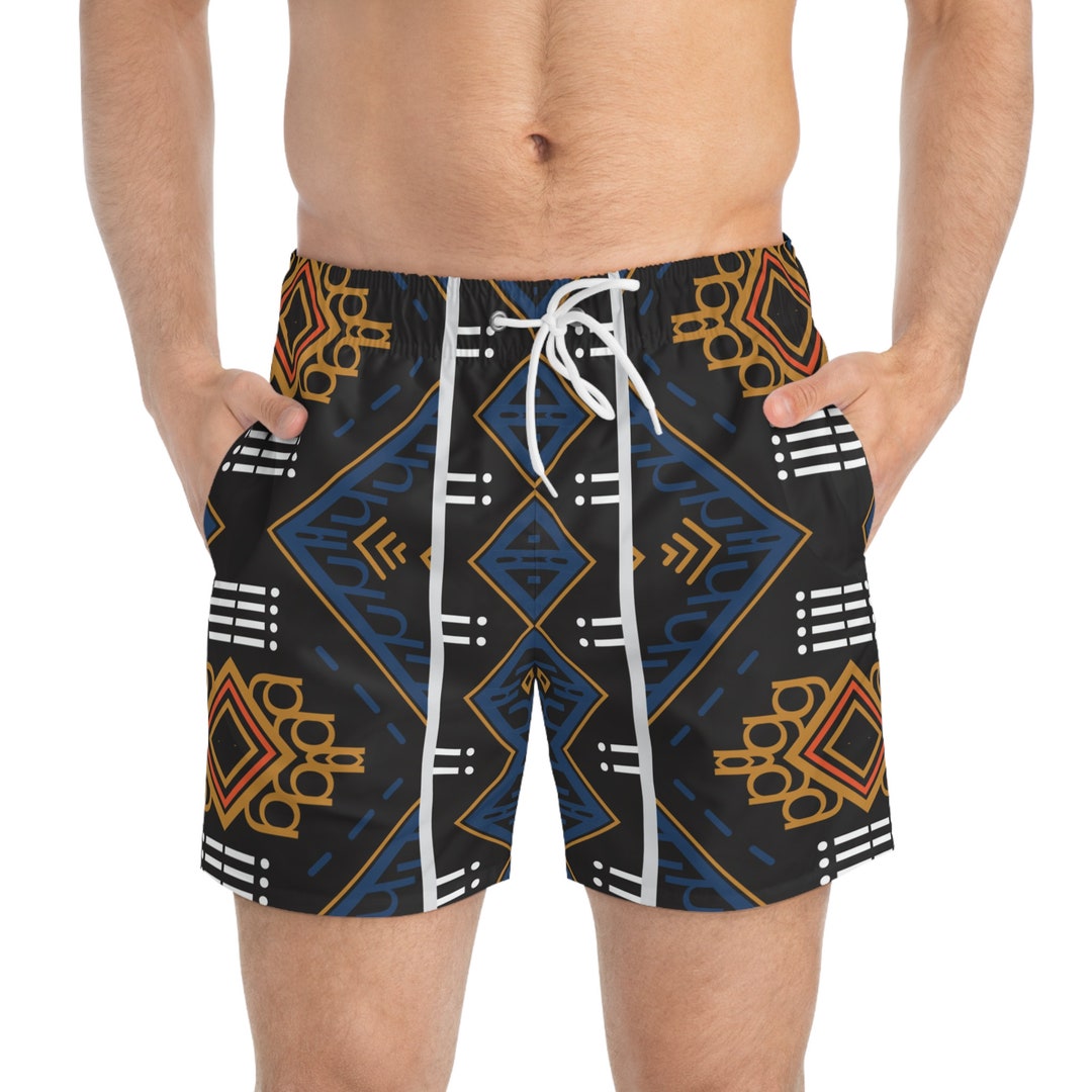Men's Swim Trunks Navajo Undergaremts Aztec Boxer Western Briefs Native ...
