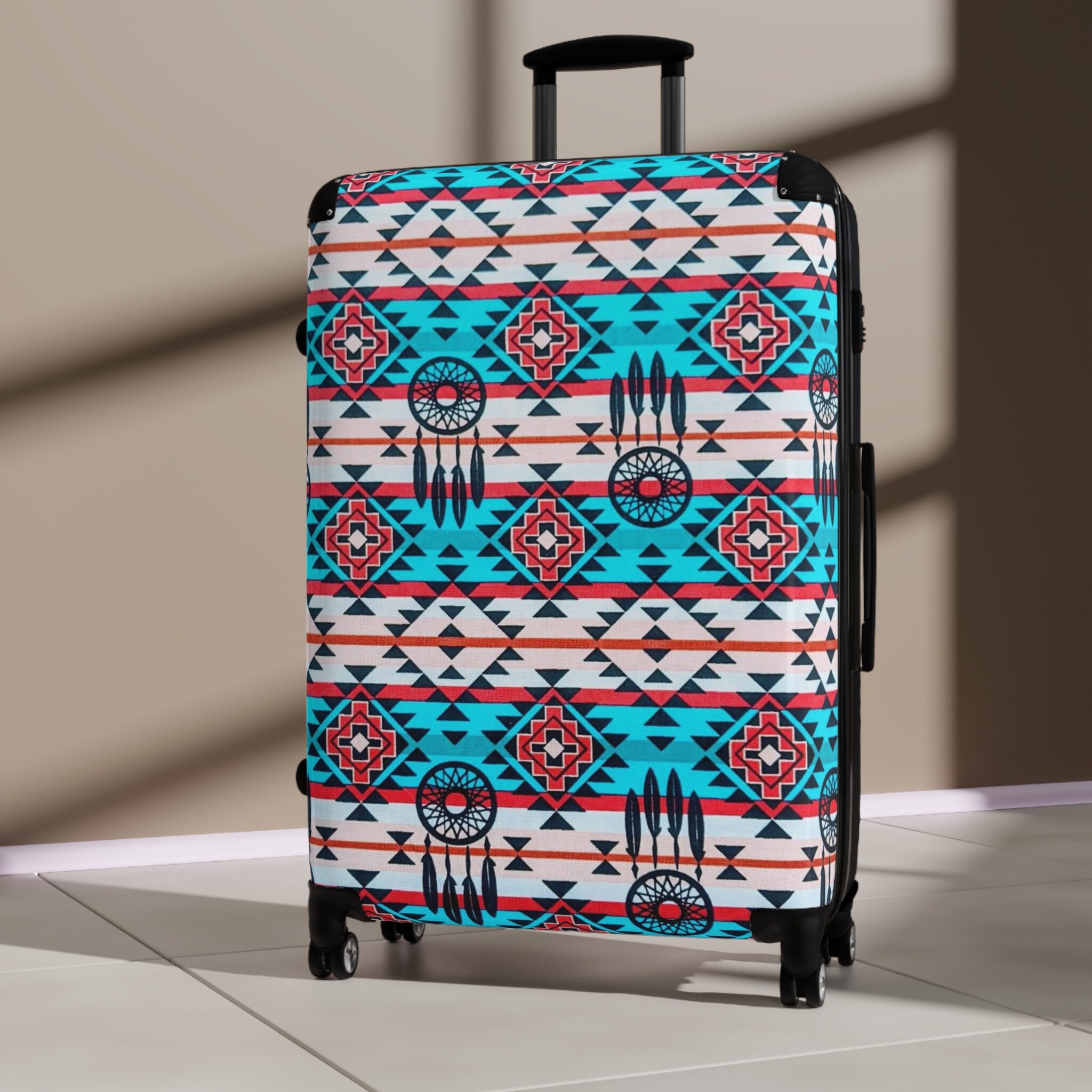 Native American, Navajo, Southwestern, Western, Aztec Suitcase/luggage ...