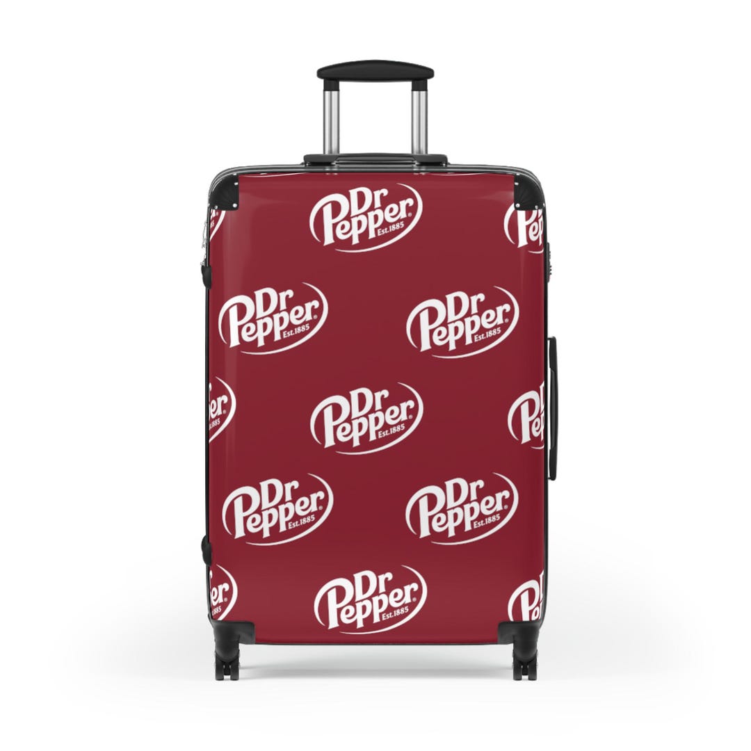 Dr Pepper Suitcase - Vintage Travel Luggage, Perfect for Adventurers ...