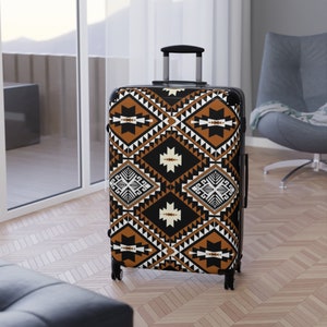 Southwestern, Navajo, Native American, Aztec, Western Suitcase/luggage ...