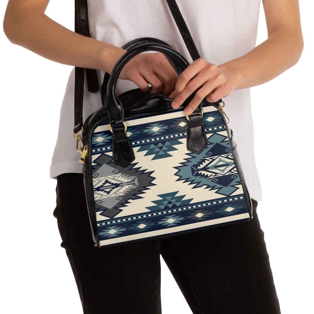 Aztec Shoulder Handbag Navajo Purse Overnight Tribal Weekender Bag ...