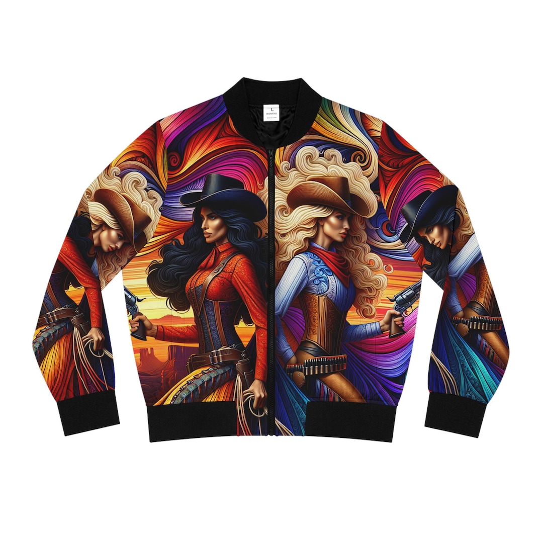 Old West Cowgirl Jacket, Western Style Women's Outerwear, Retro Rodeo ...