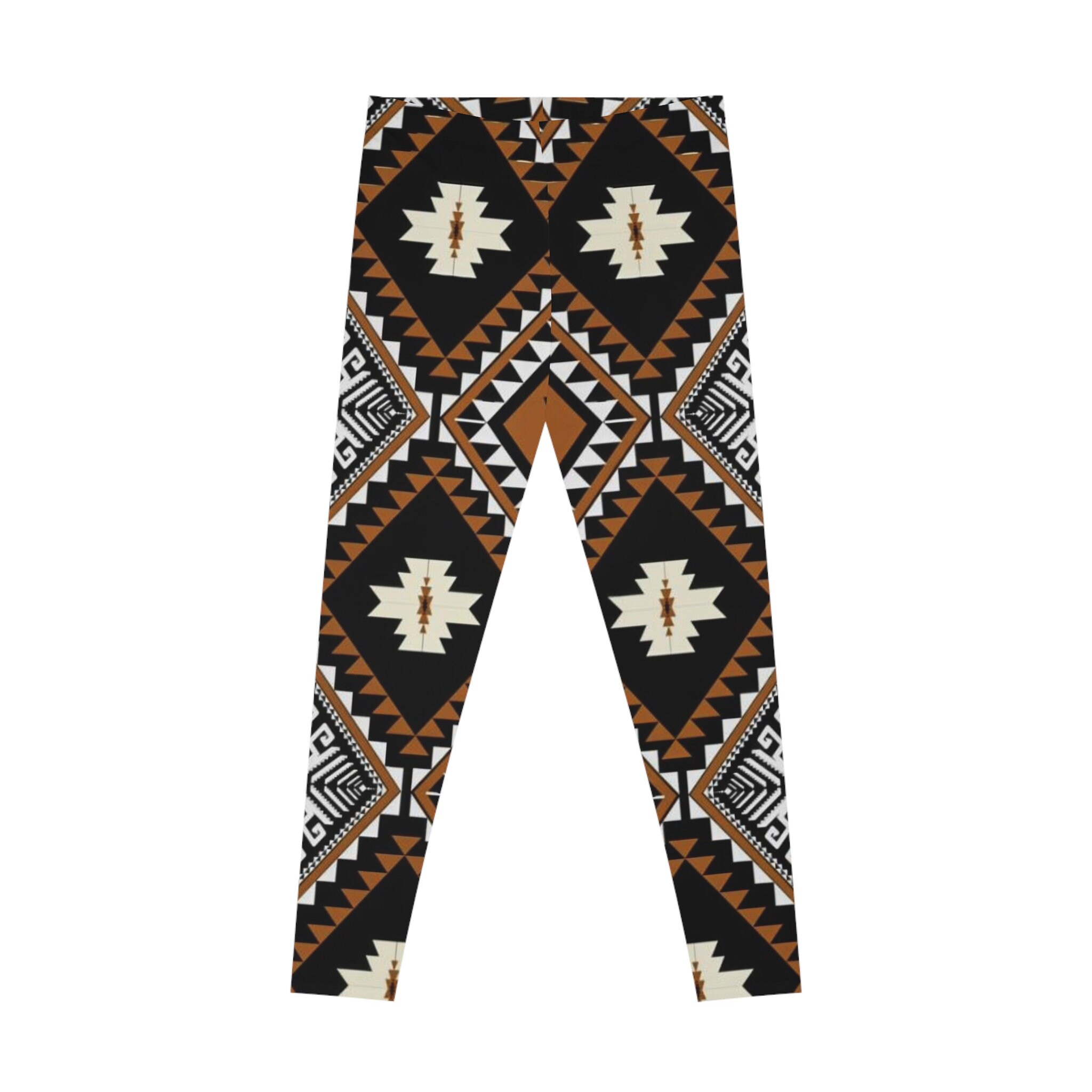 Southwestern Aztec Navajo Western Native American Tribal Stretchy ...