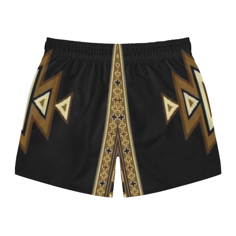 Men's Southwestern Navajo Tribal Aztec Western Native American Swim ...